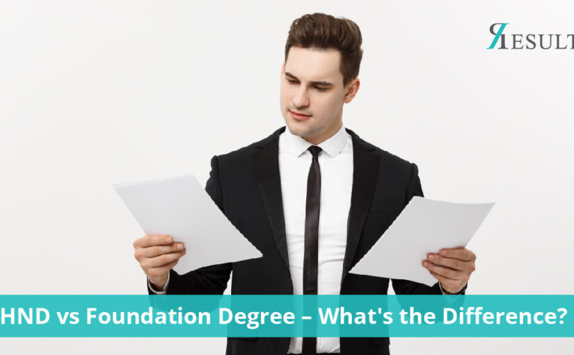 HND vs Foundation Degree London and Northampton